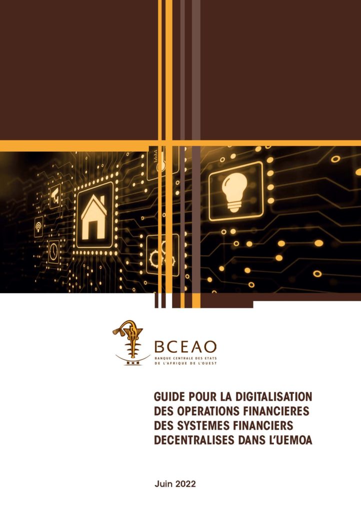 GUIDE POUR LA DIGITALISATION DES OPERATIONS FINANCIERES DES SYSTEMES FINANCIERS DECENTRALISES ...